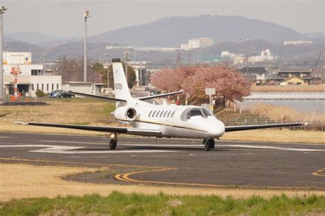 アメリカ陸軍 Cessna 560 Citation V Ultra Encore 96 00109 岡南飛行場 航空フォト by F
