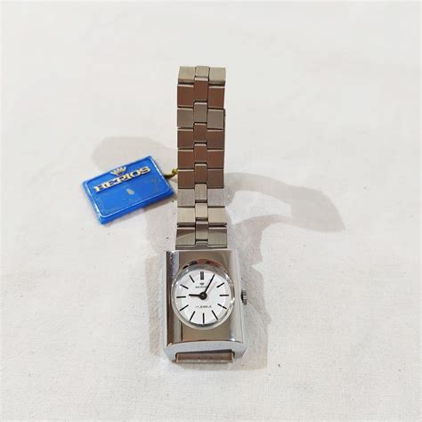 Berios Orologio Polso Donna Tutto Acciaio Movimento Meccanico Inusato