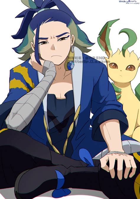 Leafeon And Adaman Pokemon And 1 More Drawn By P0a Danbooru