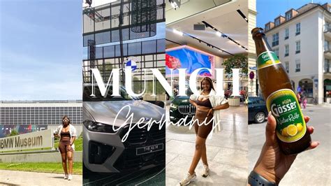Munich Vlog Bmw World Museum English Garden Surfing Beer Traditional Food Germany