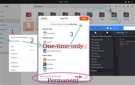 Set Default Editor In Ubuntu And Filezilla