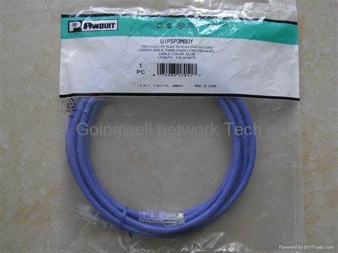 Panduit Patch Cord Cat5e Cat6 Systimax Panduit 3M Hong Kong Manufacturer Network