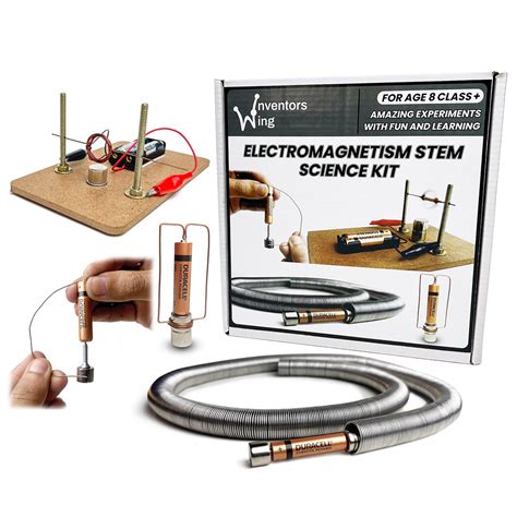 Electromagnetism Physics Experiment Science Kit Inventors Wing