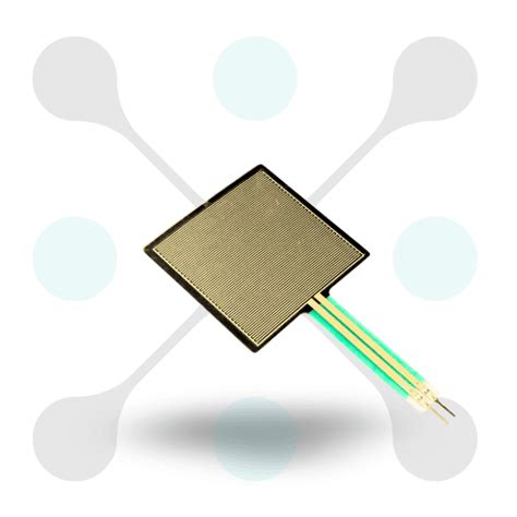 Square Force Sensor Resistor Fsr With 391mm Force Sensing