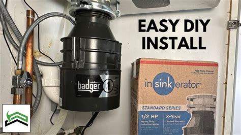 How To Install A Garbage Disposal Insinkerator Badger 5 500 Series Artofit