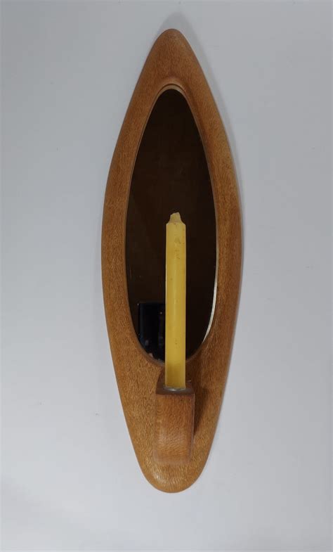 Wall Mounted Mirrored Candle Sconce Biesanz Woodworks