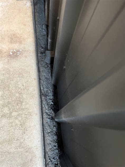 How To Fill Gap Between Fence And Concre Bunnings Workshop Community