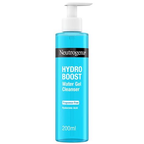 Neutrogena Hydro Boost Fragrance Free Water Gel Cleanser 200ml