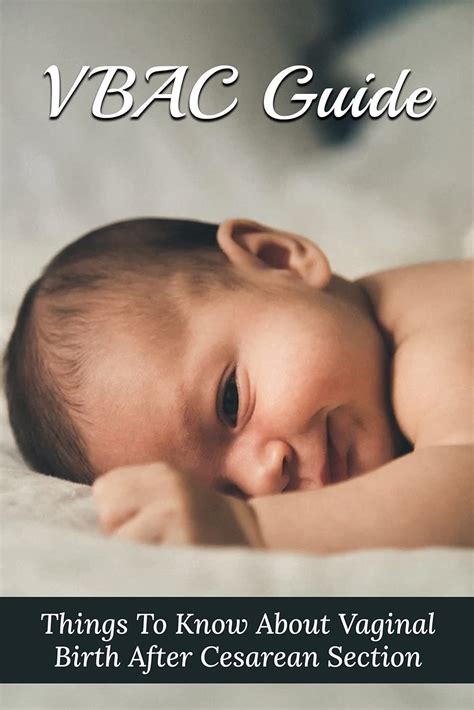 Buy Vbac Guide Things To Know About Vaginal Birth After Cesarean