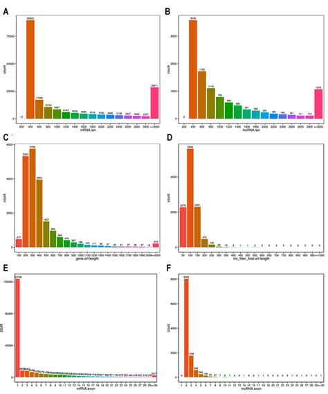 Characterization Of Lncrna And Mrna A Length Statistics Of Lncrna Download Scientific