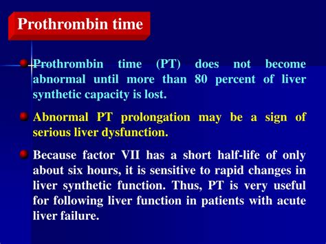 Ppt Liver Function Tests Powerpoint Presentation Free Download Id