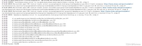 non resolvable import pom could not transfer artifact org