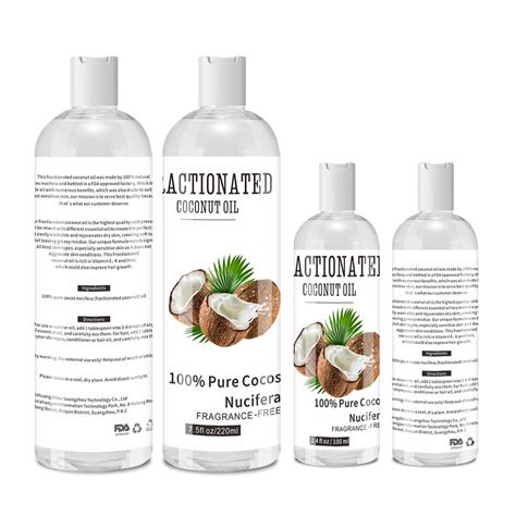 100 Pure Fractionated Coconut Oil Skin Care Oil Body Moisture