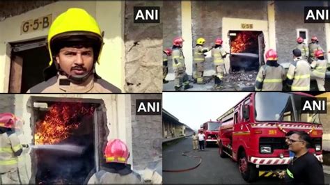 Fire Breaks Out At Food Corporation Of Indias Rice Godown In Navi