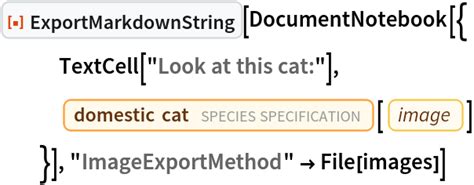Exportmarkdownstring Wolfram Function Repository Exportmarkdownstring Wolfram Function Repository