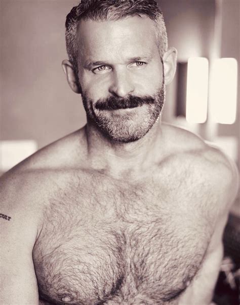 Silver Grey Chest Hair