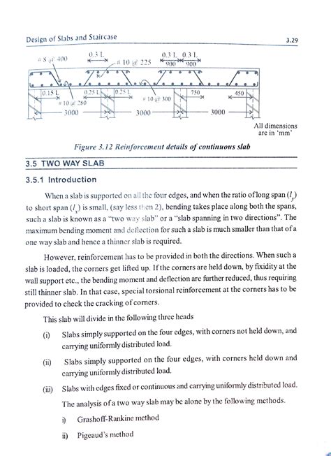 Drcs Unit 3 Two Way Slab Ive Uploaded This Notes To Help Everyone