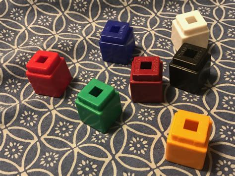 Unifix Math Counting Blocks Teaching Aid From Portland Public Schools
