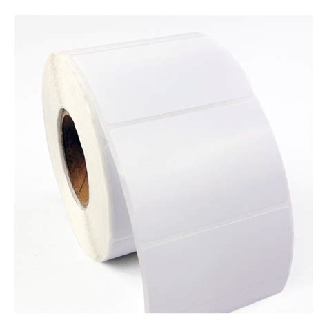 60mm X 60mm Self Adhesive Direct Thermal Blank Labels 500roll