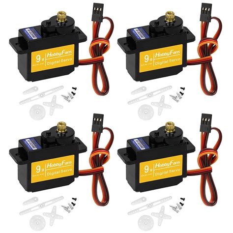9g Servo Motor Metal Gear Micro Servo Motor Kit For Arduino RC Robot Arm Helicopter Airplane