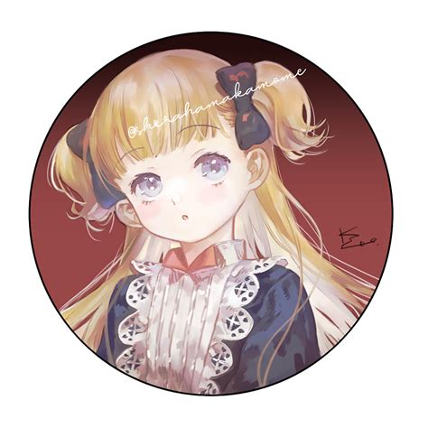 Safebooru 1girl Apron Bangs Blonde Hair Blue Bow Blue Dress Blue Eyes