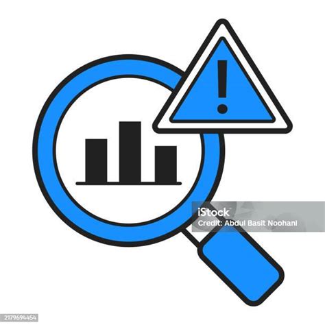 경고 및 분석 아이콘입니다 Data Notification Symbol 경고 및 모니터링 개념에 대한 벡터 그림 0명에 대한 스톡 벡터 아트 및 기타 이미지 Istock