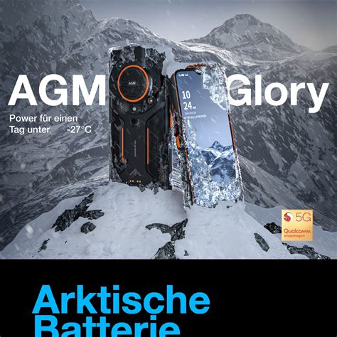 AGM Glory Rugged Smartphone Qualcomm 5G
