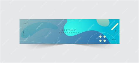 Premium Vector Linkedin Banner Template Elegant Linkedin Abstract Background