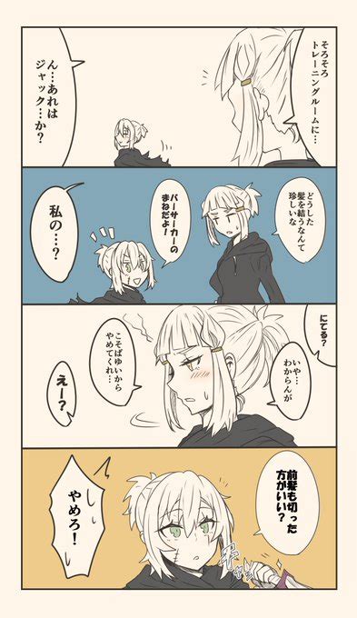 少し恥ずかしかったけど少し嬉しかったエルドラドのバーサーカーさん ぎんもく さんのマンガ ツイコミ仮