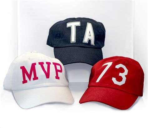 Personalized Adult Unstructured Dad Hat With Customized Flock Letters Or Numbers Add Your