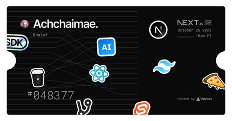 Achchaimae Khalaf On Linkedin Join Achchaimae At Nextjs Conf
