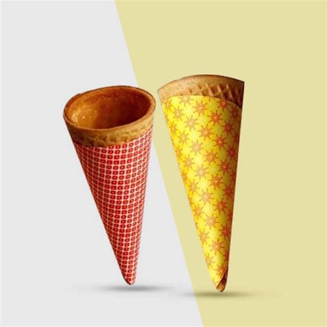 Ice Cream Cone Wrappers Cone Sleeve