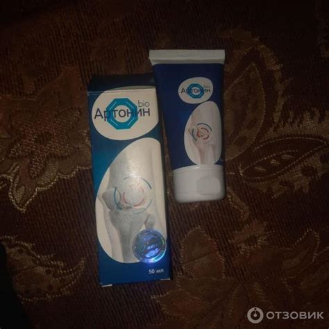 Отзыв о Артонин крем для суставов Быстро действенная мазь от боли в
