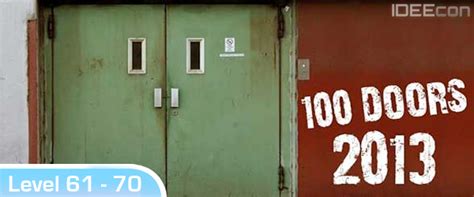 100 Doors 2013 Lösungen Level 61 62 63 64 65 66 67 68 69 70