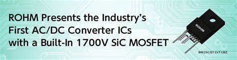 Rohm Bm2scq12xt Lbz Acdc Converter Ics With A Built In 1700v Sic