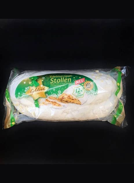 Рождественский пирог штоллен Goldora с марципаном и изюмом 200г купить в Украине Rozetka