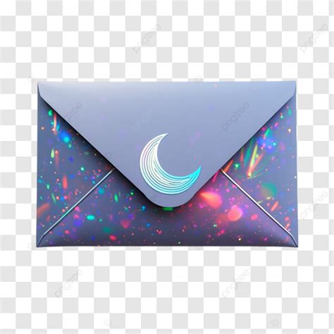 초승달과 별이 빛나는 배경을 특징으로하는 멋진 야간 테마 Eid 봉투 멋진 야간 테마 Eid 봉투 초승달과 별이 빛나는 배경을 특징으로합니다 초승달 Png 일러스트 및