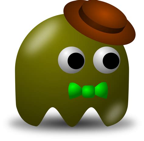 Avatar Character Wearing Classy Brown Hat Free Vector Clipart
