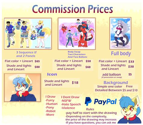 Commissions Open By Korick17 On Deviantart