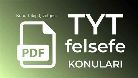 2024 TYT Felsefe Konuları Soru Dağılımı yazımızda ÖSYM YÖK ve MEB