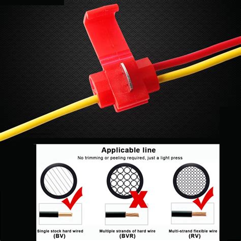 1510pcs T Shaped Terminal Blockselectrical Conn Grandado