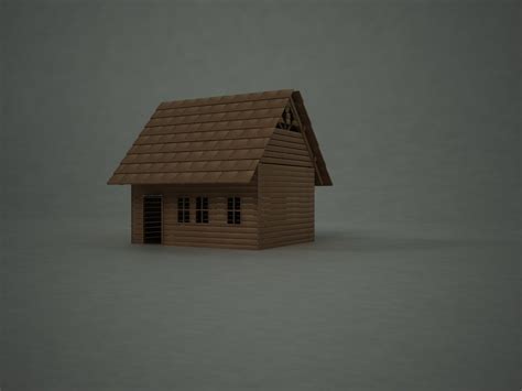 Exploding House Animation 3d Model