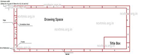Iti Engineering Drawing Sheet Size And Layout Ncvt Mis