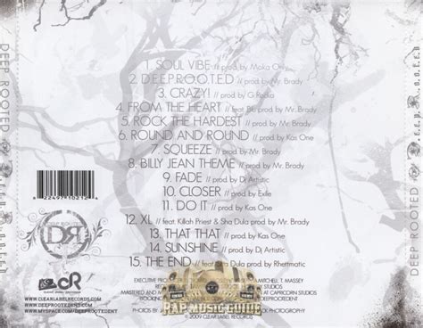 Deep Rooted D E E P R O O T E D Cd Rap Music Guide