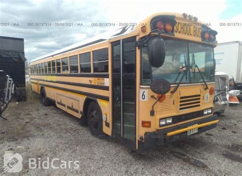 2006 Blue Bird School Bus Transit Bus 1babncka06f233734 Bid