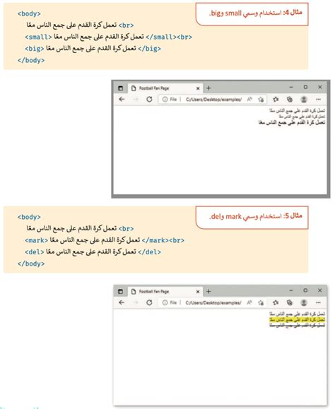 التنسيق باستخدام وسوم Html الوحدة الخامسة الدرس الأول مدونة معلم الحاسب
