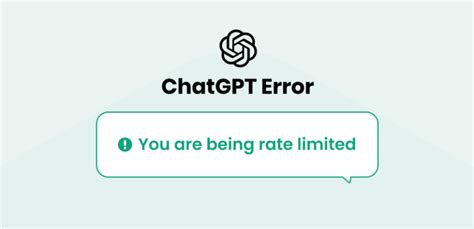 Chatgpt Rate Limit Errors How To Resolve Them Chatgpt Global