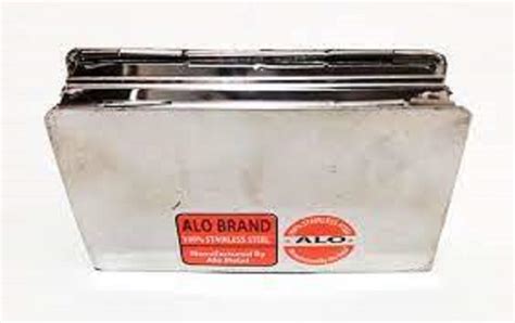 Paner Bata Pan Supari Container Ss Pan Cary Box 5 Inches Bd