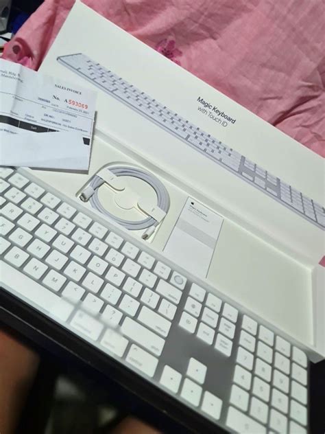 Brand New Apple Magic Keyboard Touch Id Num Keypad Computers And Tech Parts And Accessories