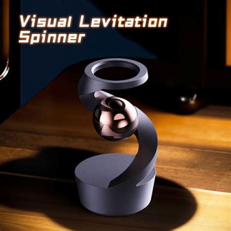 Visual Levitation Spinner Magnetic Floating Fidget Toy For Stress Relief Adhd And Anxiety Cool
